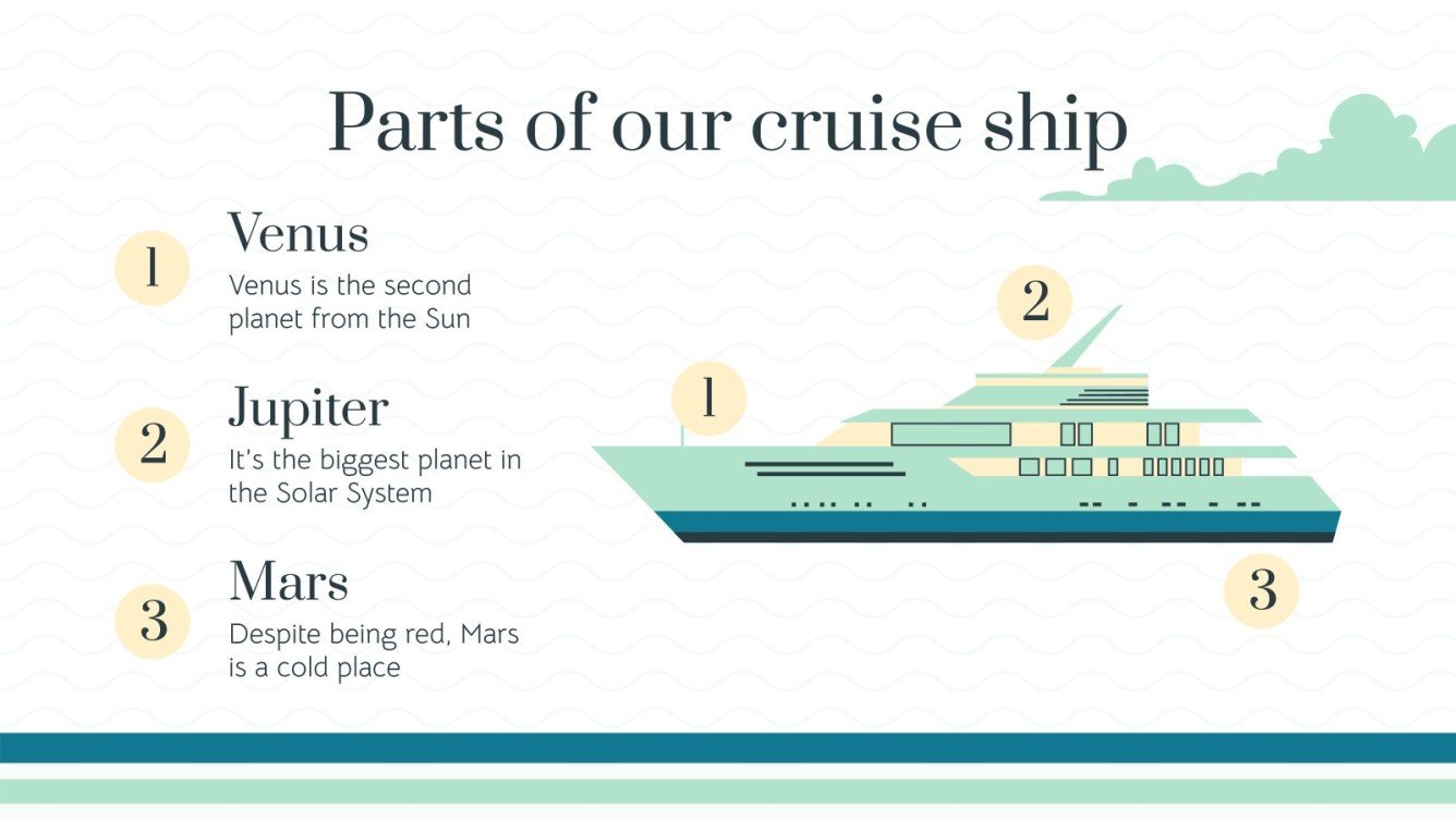 Cruise Ship Line Company Profile | Google Slides & PPT