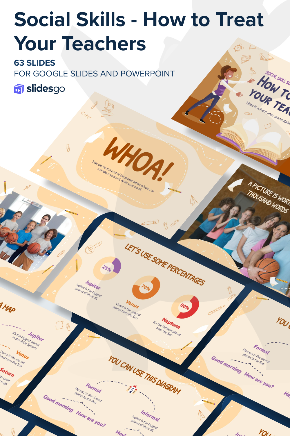 Social Skills: How to Treat Your Teachers | Google Slides & PPT