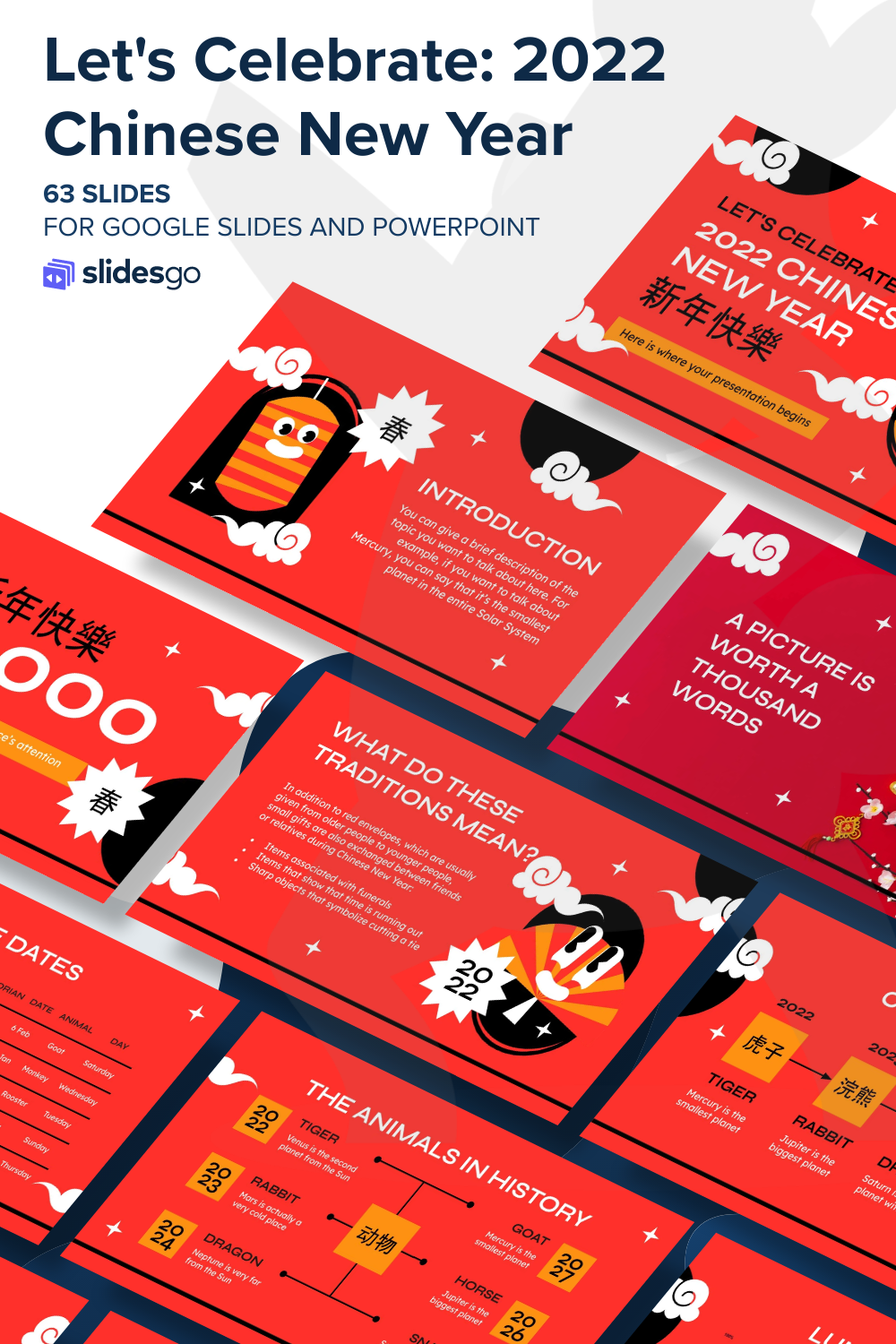 Let's Celebrate: 2022 Chinese New Year | Google Slides & PPT