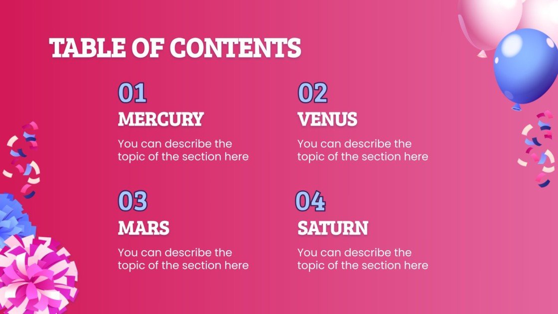 Cheerleading Halftime Performance Minitheme | Google Slides