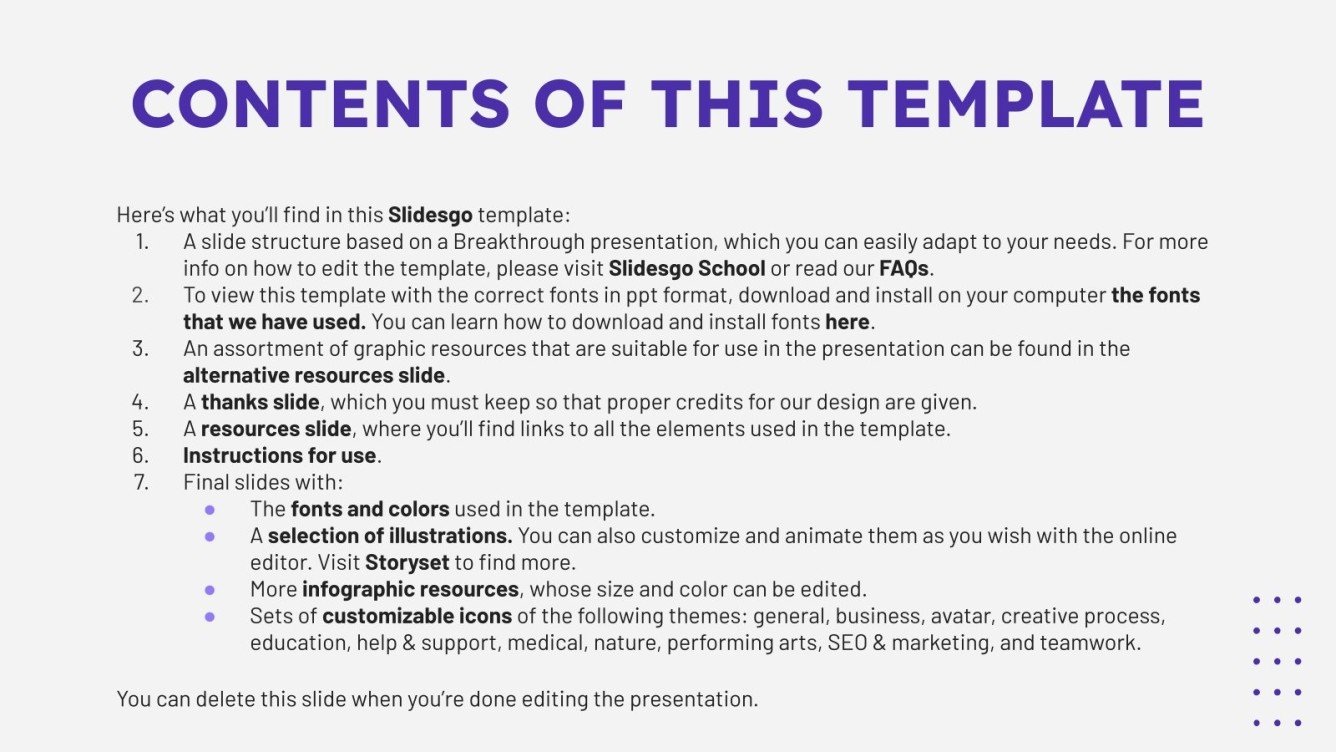 Bones Anatomy Breakthrough | Google Slides & PowerPoint