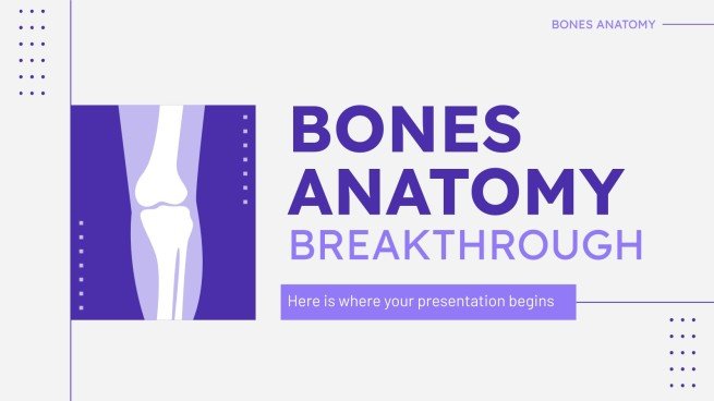 Free templates about Bones for Google Slides and PowerPoint