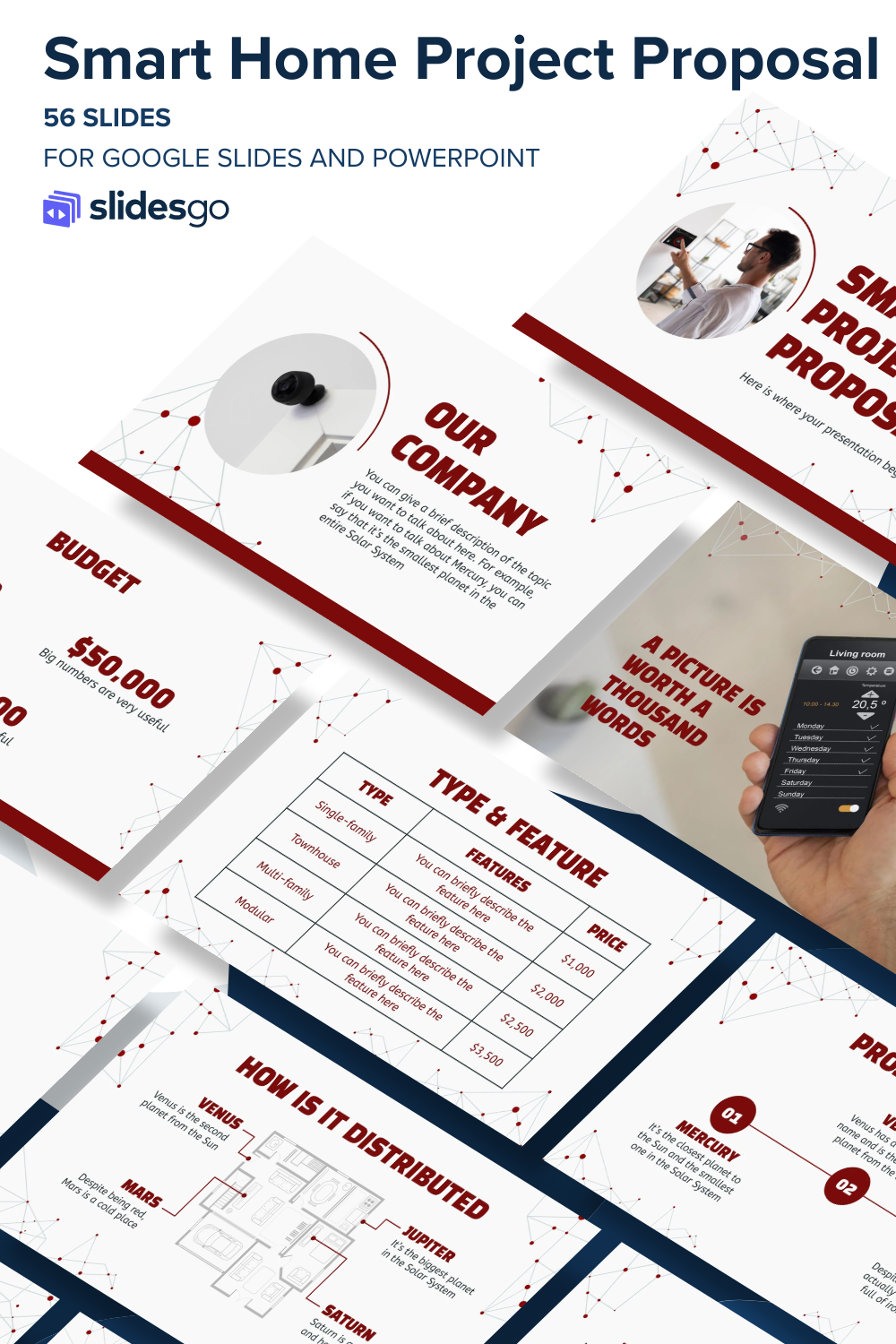 Smart Home Project Proposal | Google Slides & PowerPoint