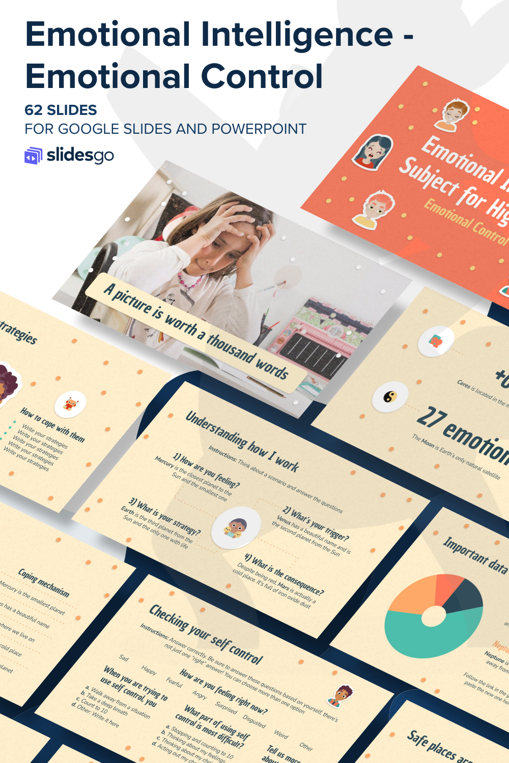 Emotional Intelligence: Emotional Control | Google Slides & PPT