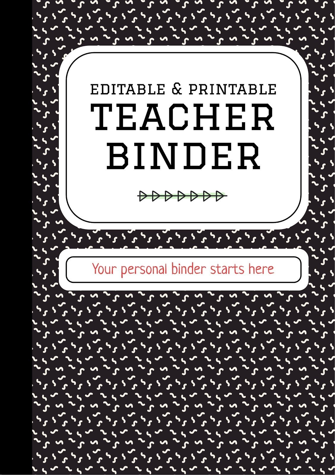 Editable & Printable Teacher Binder | Google Slides & PPT