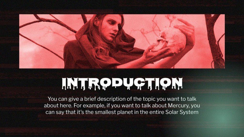 Histórias assustadoras | Google Slides e PowerPoint