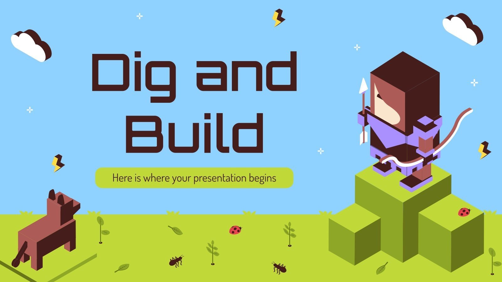 Dig and Build | Google Slides & PowerPoint Template