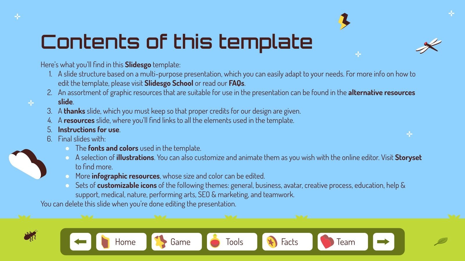 Dig and Build | Google Slides & PowerPoint Template