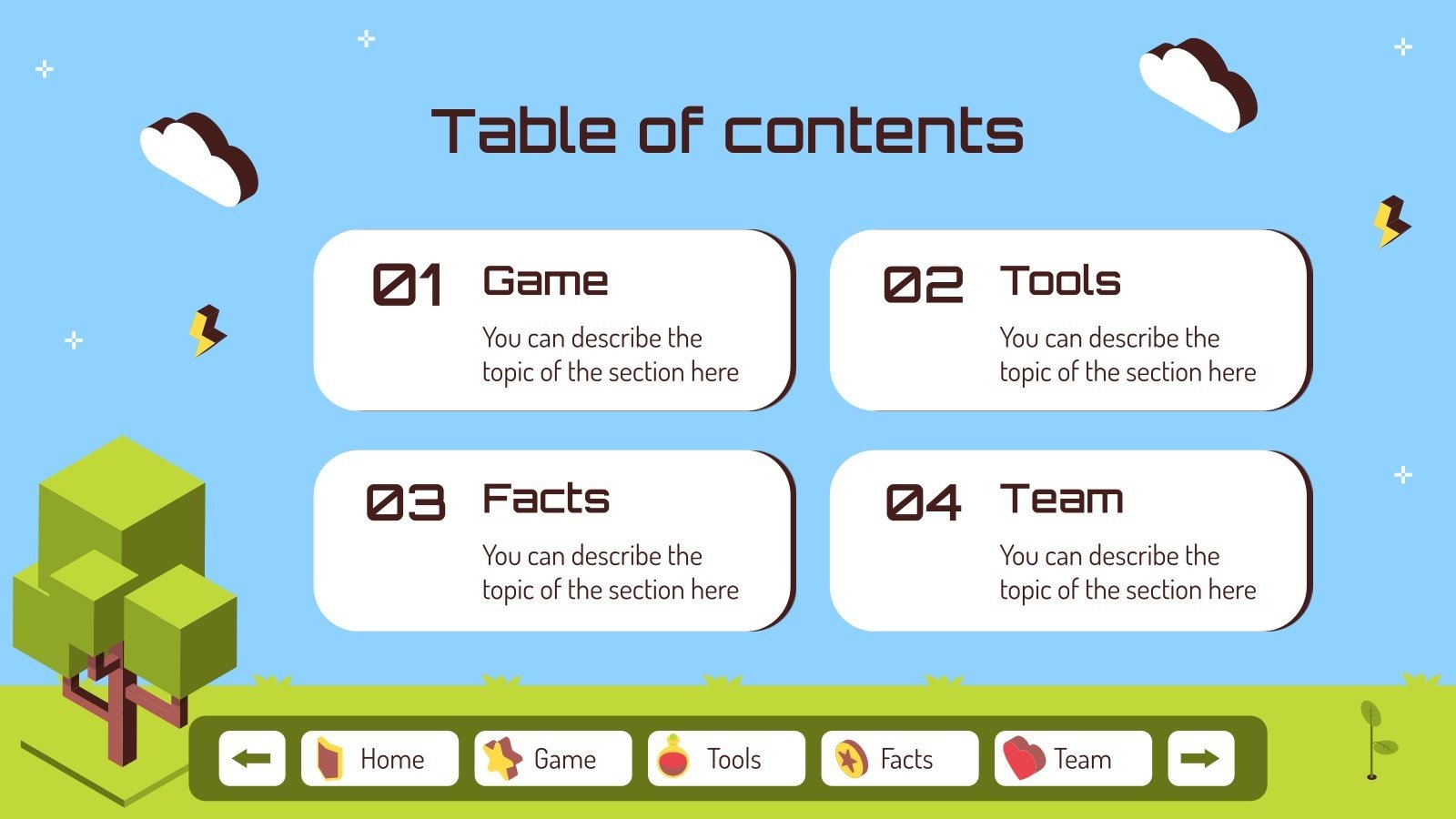 Dig and Build | Google Slides & PowerPoint Template