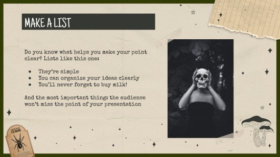 Cryptid Academia Aesthetics School | Google Slides & PPT