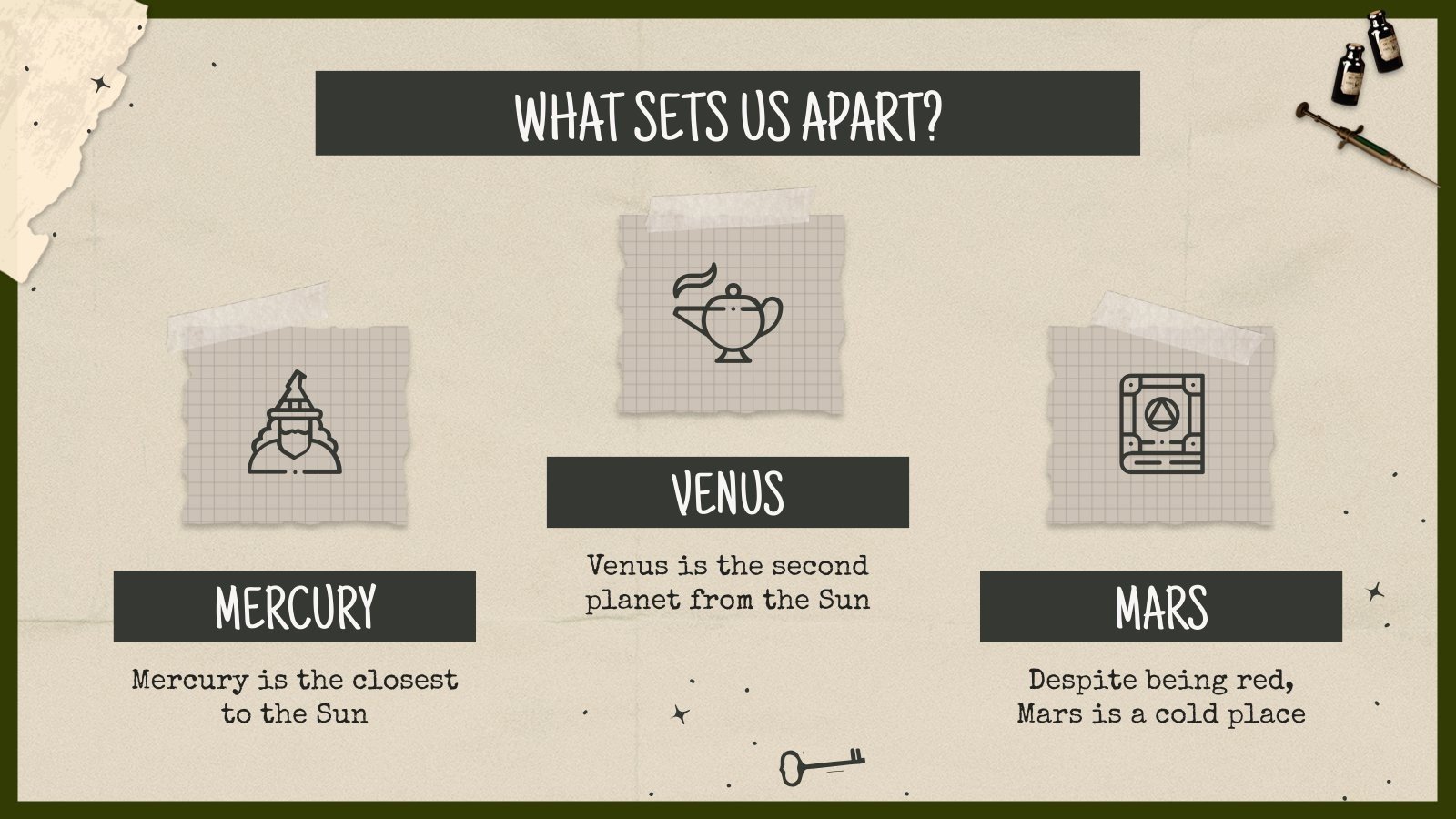 Cryptid Academia Aesthetics School | Google Slides & PPT