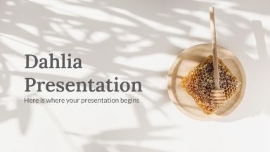 Dahlia Google Slides theme & PowerPoint template