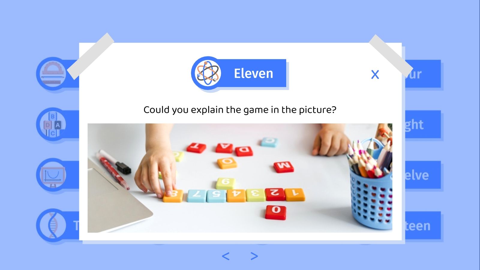 Challenge Board for Teachers Google Slides & PPT template