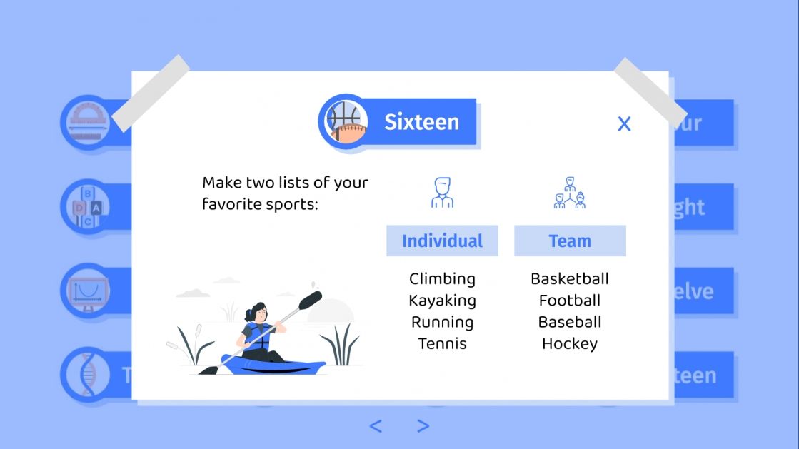 Challenge Board for Teachers Google Slides & PPT template