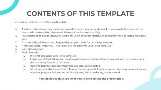 Miness Medicine Google Slides theme & PowerPoint template