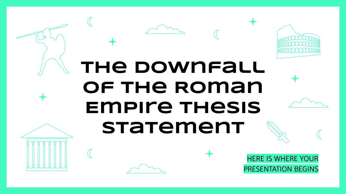 The Downfall of the Roman Empire | Google Slides & PPT