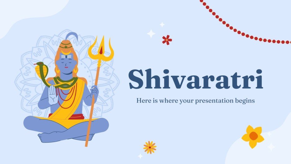 Free templates about Hinduism for Google Slides & PowerPoint