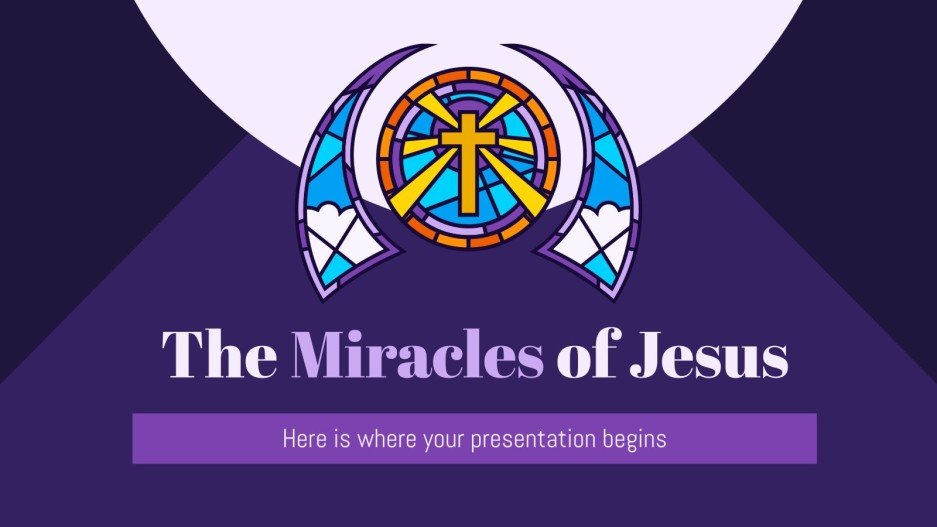 The Miracles of Jesus | Google Slides & PowerPoint