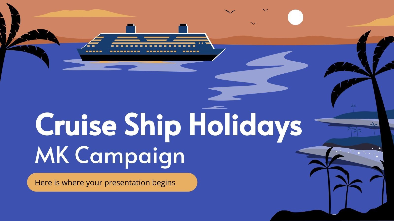 Free Google Slides & PPT presentation templates about vacation