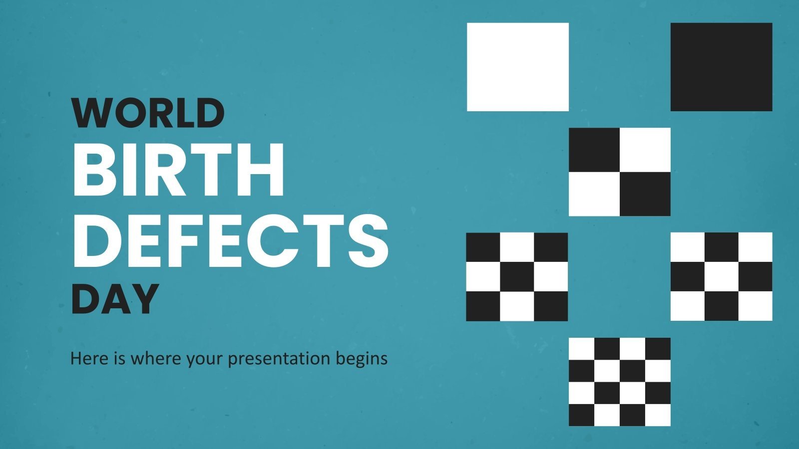 World Birth Defects Day | Google Slides & PowerPoint