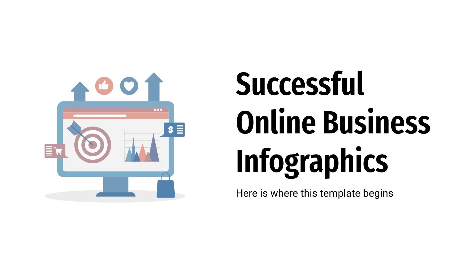 Successful Online Business Infographics | Google Slides & PPT