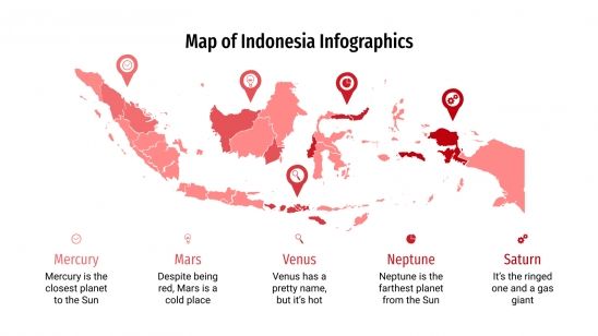 Map of Indonesia Infographics for Google Slides and PowerPoint