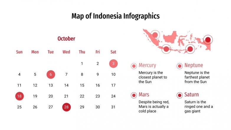 Map of Indonesia Infographics for Google Slides and PowerPoint