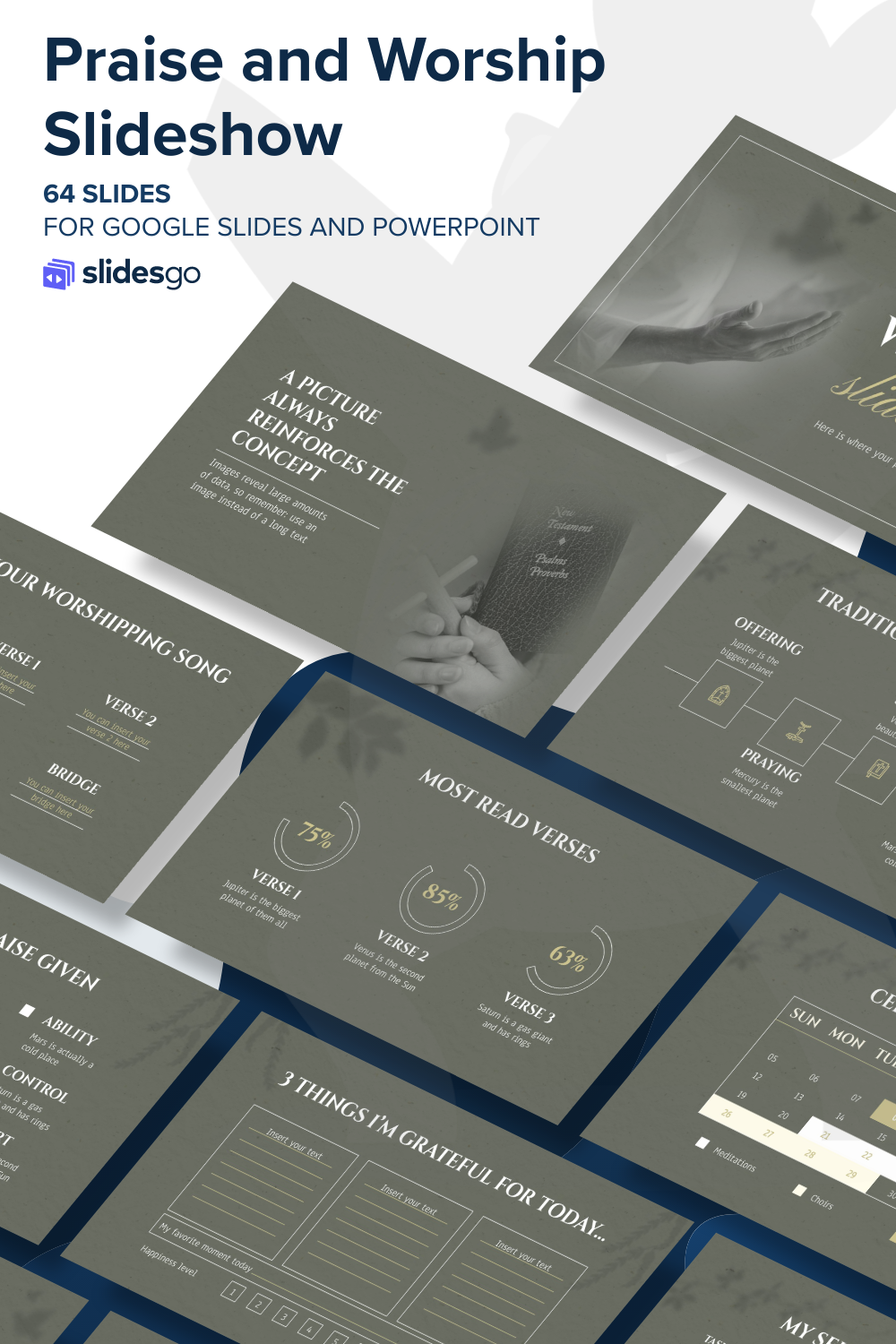 Praise and Worship Slideshow | Google Slides & PowerPoint