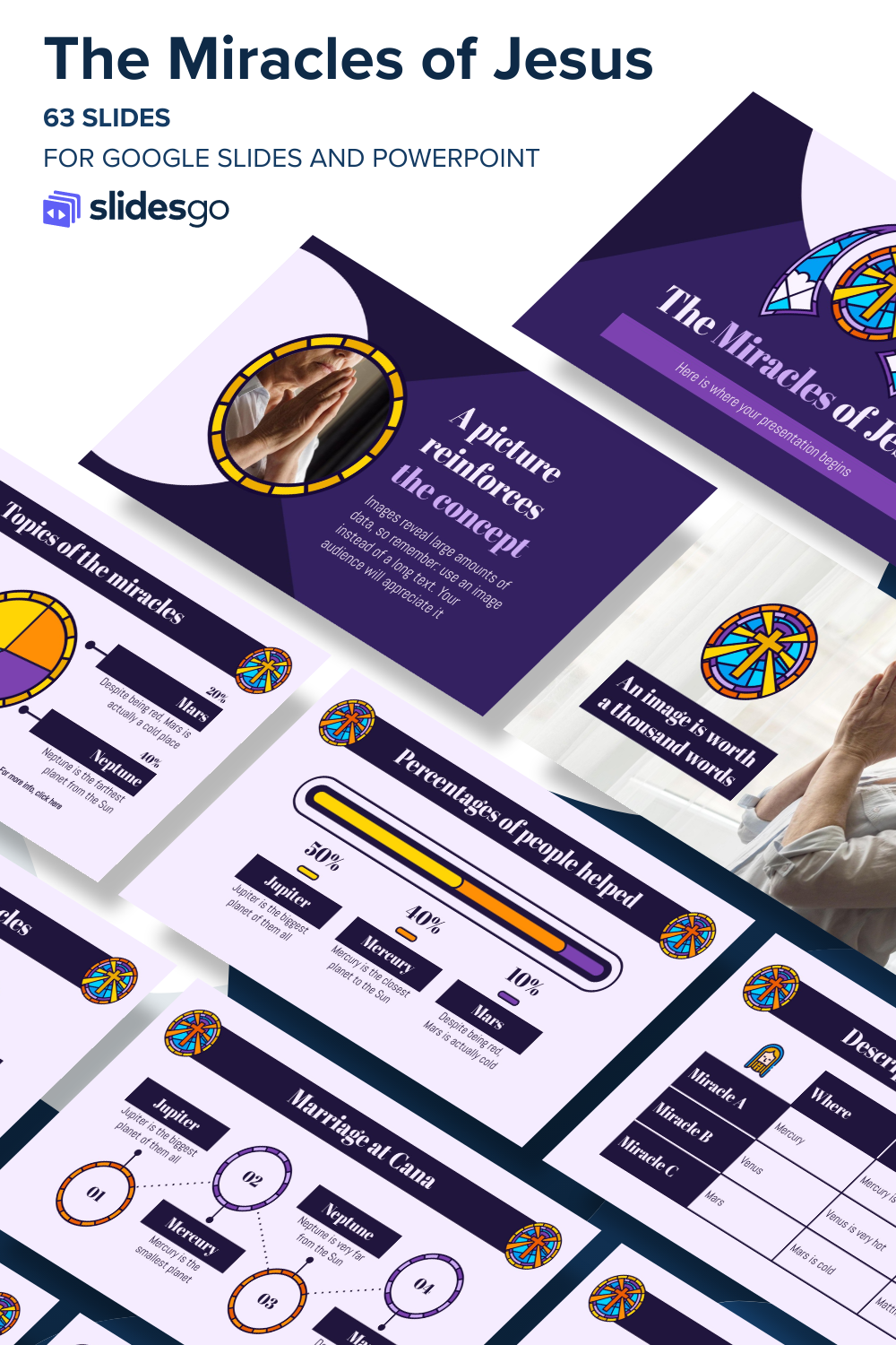 The Miracles of Jesus | Google Slides & PowerPoint