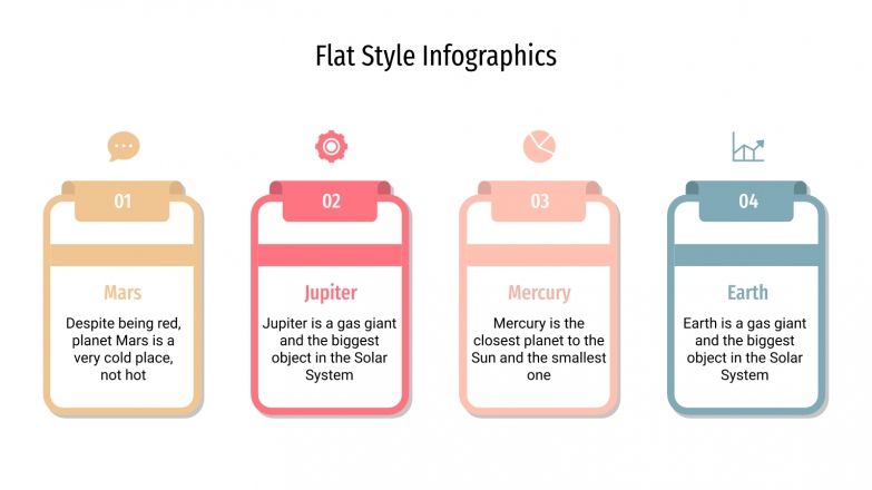 Flat Style Infographics for Google Slides and PowerPoint