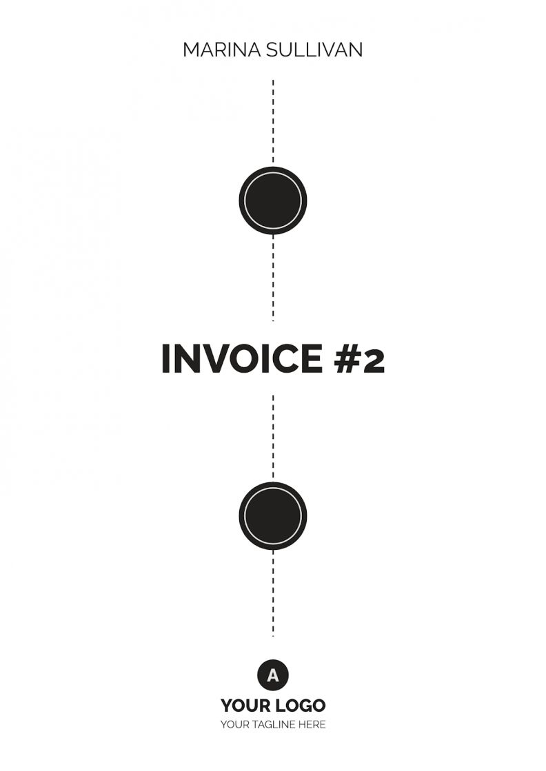 Simple Modern Invoices Google Slides & PowerPoint template