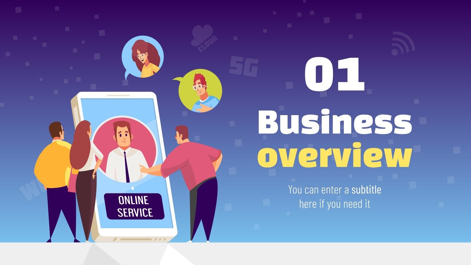 Plan de empresas: asistente virtual | Google Slides y PPT