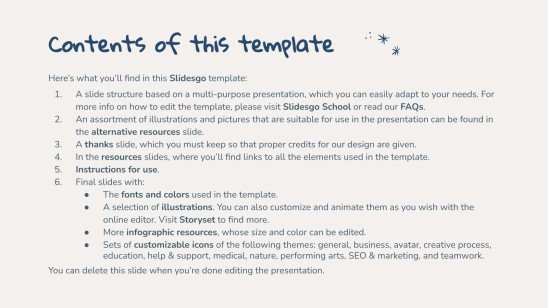 My New Year's Resolution Google Slides & PowerPoint template