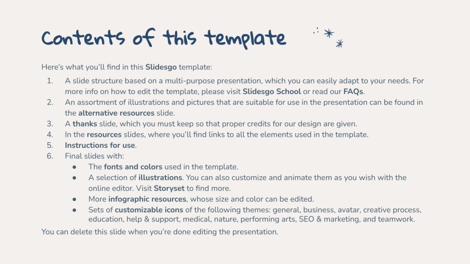 My New Year's Resolution Google Slides & PowerPoint template