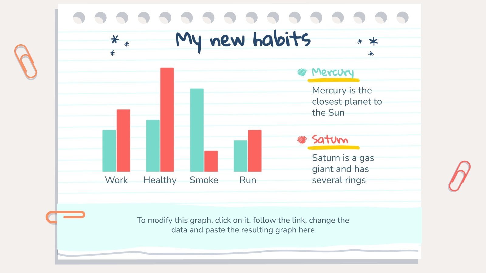 My New Year's Resolution Google Slides & PowerPoint template
