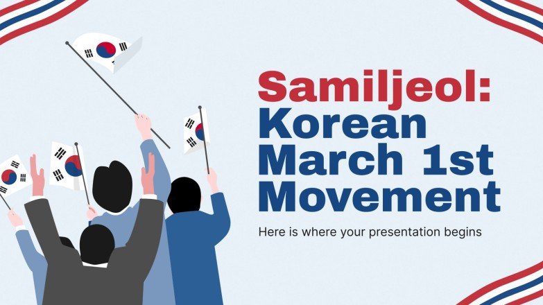 Samiljeol: Korean March 1st Movement | Google Slides & PPT