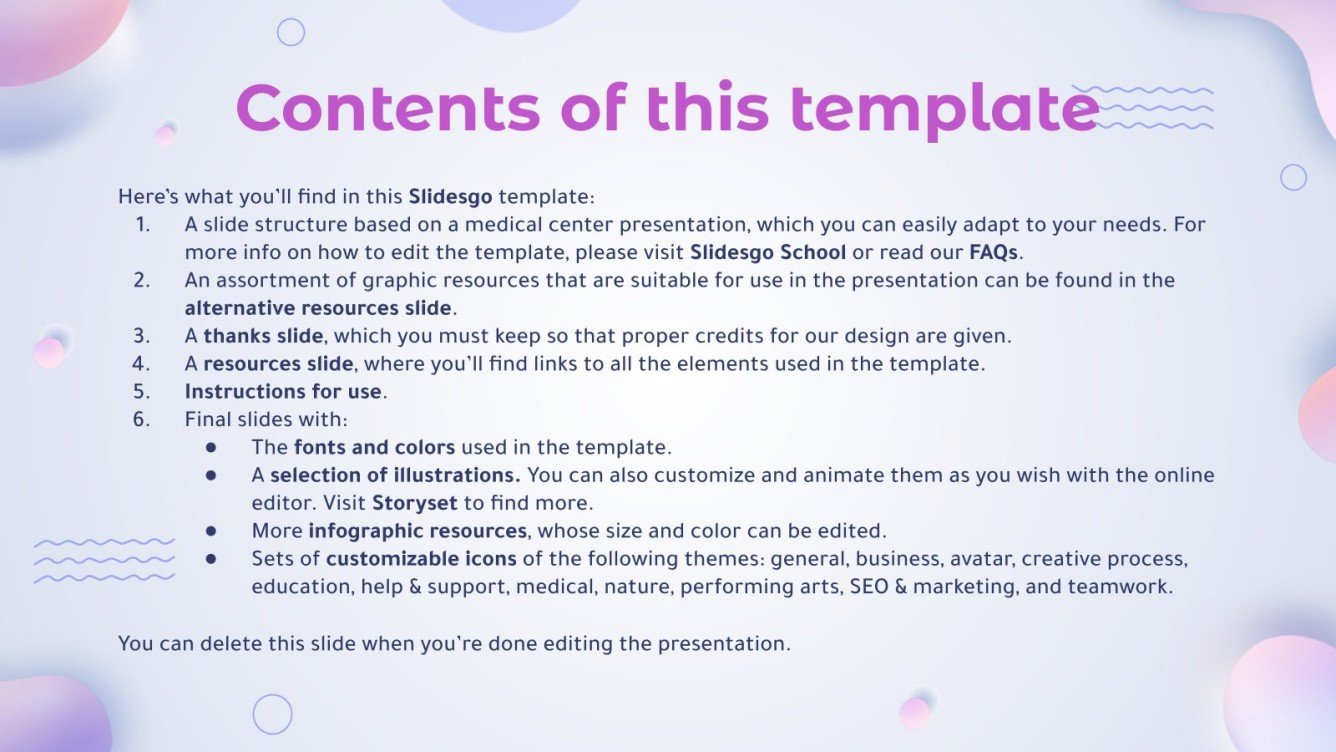 Obstetric & Gynecology Health Center | Google Slides & PPT