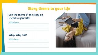 Story Theme Cards Google Slides theme & PowerPoint template
