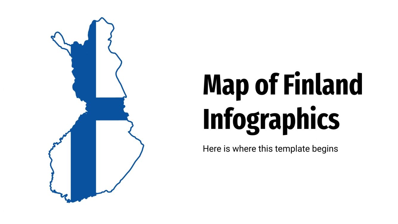 Map of Finland Infographics for Google Slides & PowerPoint
