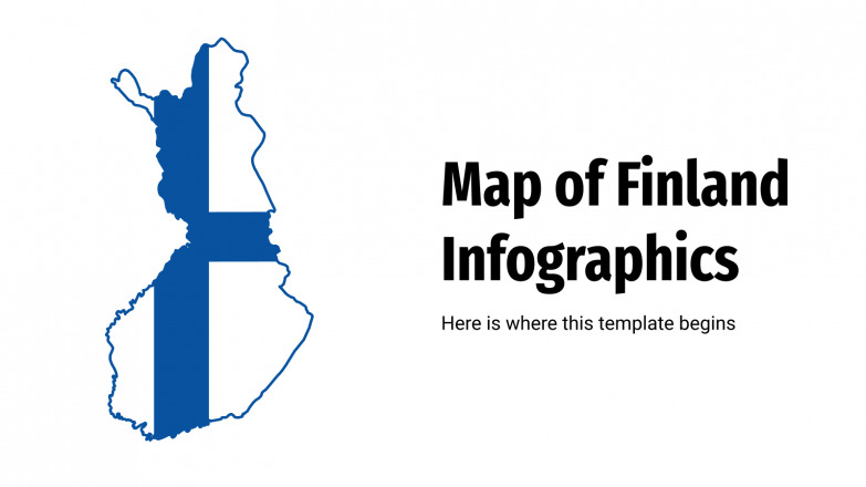 Map of Finland Infographics for Google Slides & PowerPoint