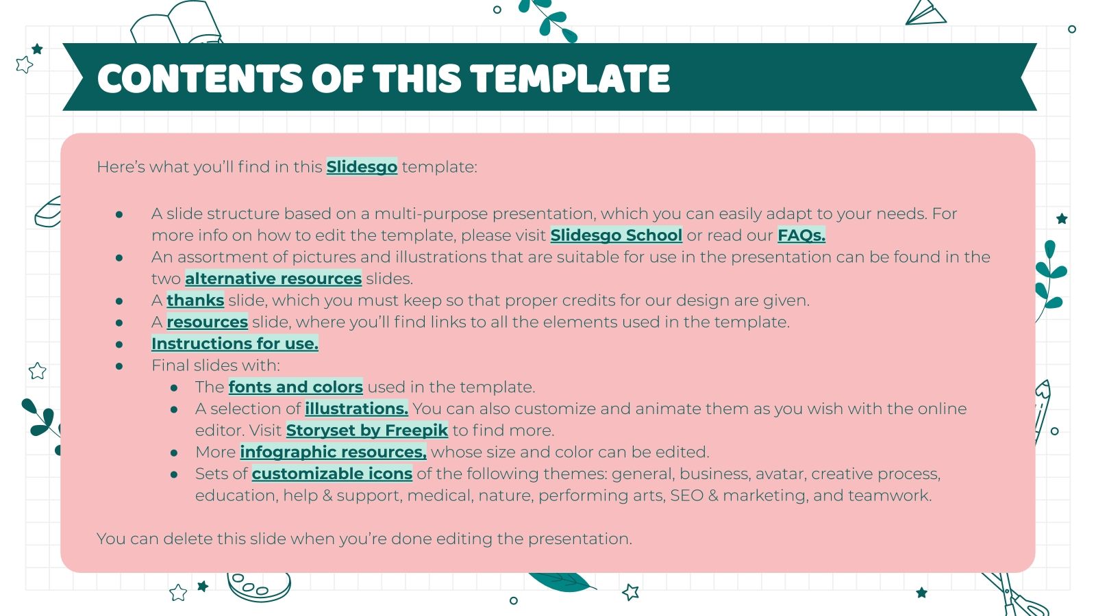 Pre-K Daily Seasonal Calendar Google Slides & PPT template