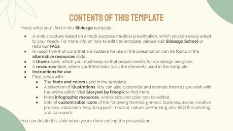 Controversial Medical Substances Google Slides & PPT template