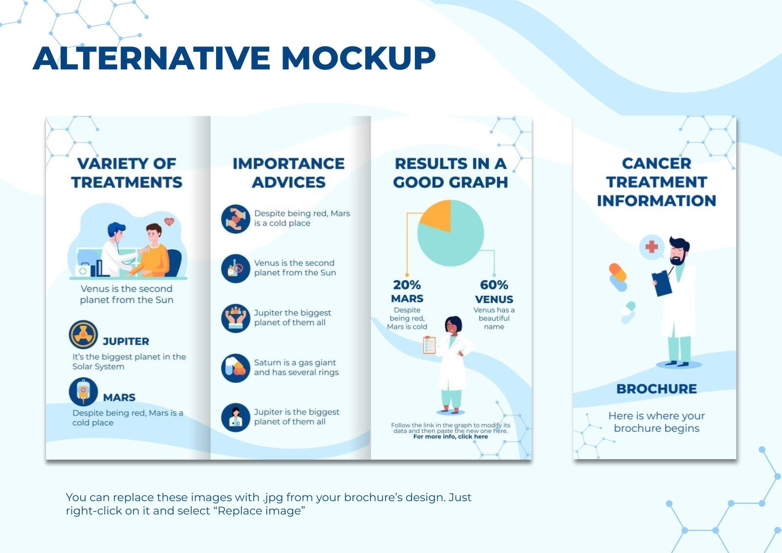 Cancer Treatment Information Brochure | Google Slides & PPT