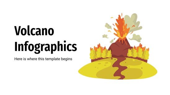 Free Google Slides themes & PPT templates about volcanoes