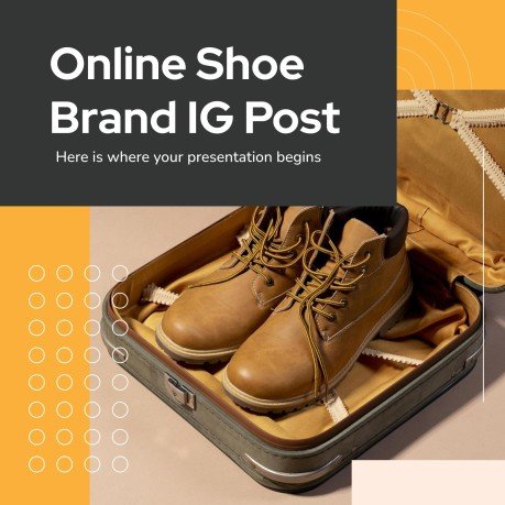 Google Slides and PowerPoint templates about shoes