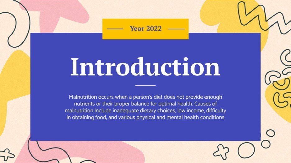 Malnutrition Causes | Google Slides & PowerPoint Template