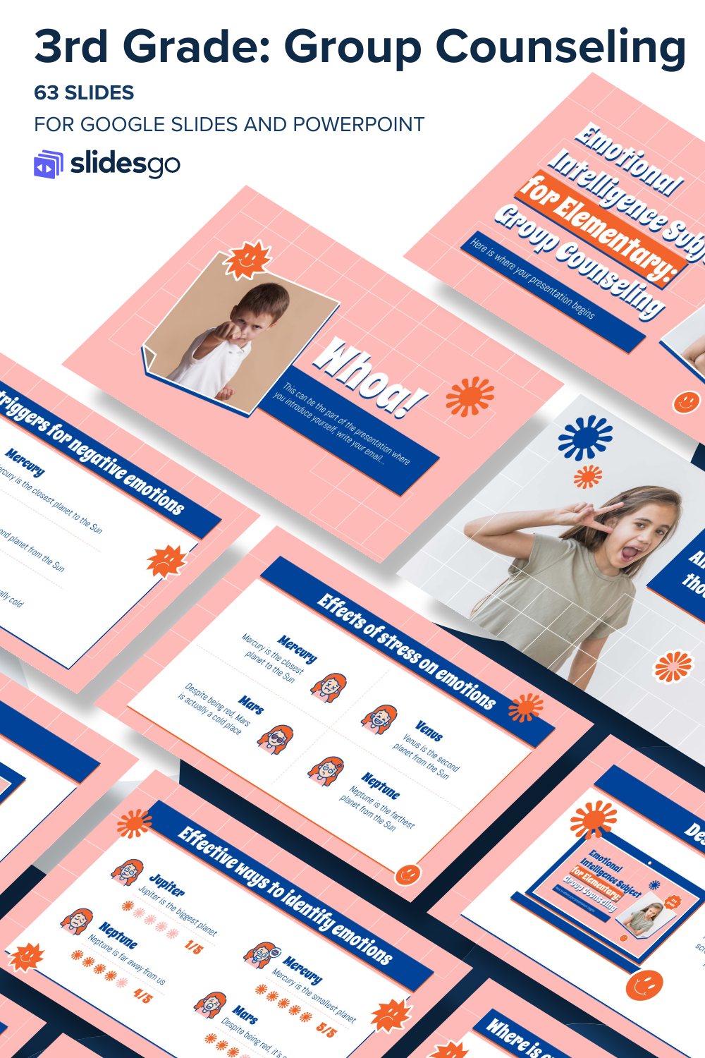 Emotional Intelligence: Group Counseling | Google Slides & PPT