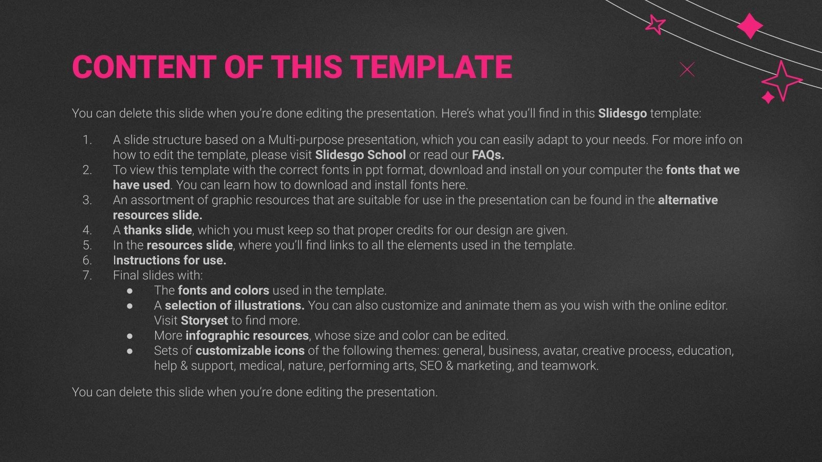 Trendy Project Minitheme Presentation