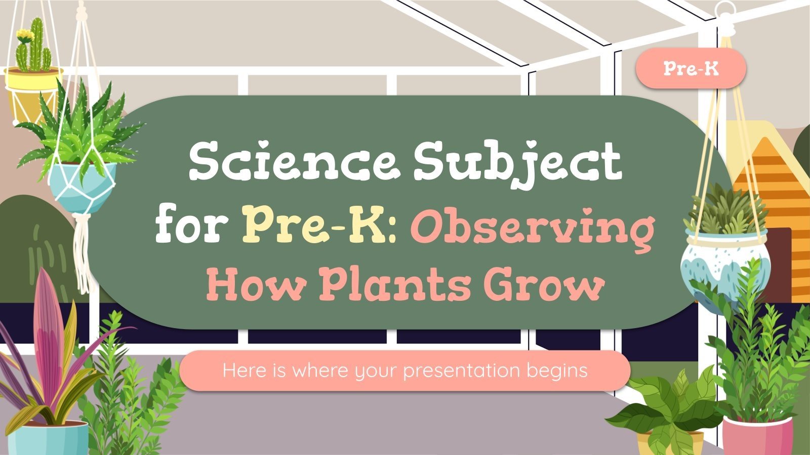 Science: Observing How Plants Grow | Google Slides & PPT