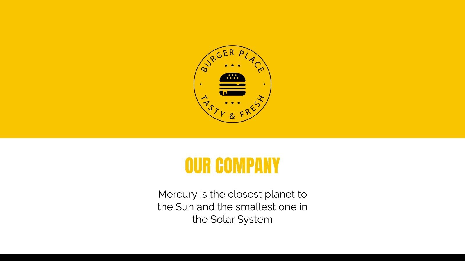 Burger Lovers Business Plan Google Slides and PPT Template
